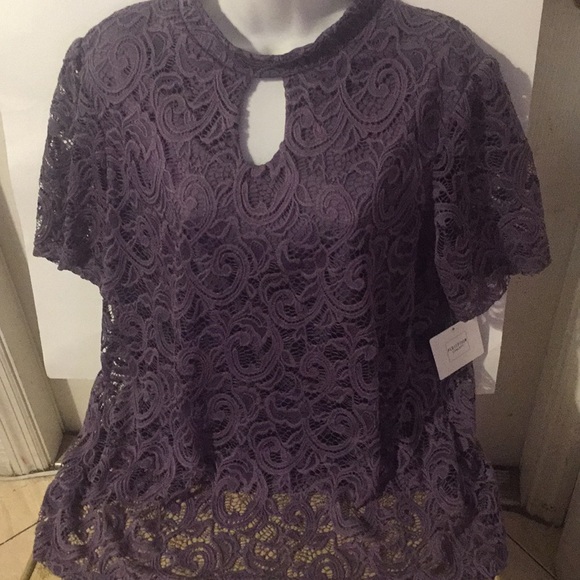 PerSeption Concept | Tops | Nwt Perception Concept Purple Women Top Sz ...